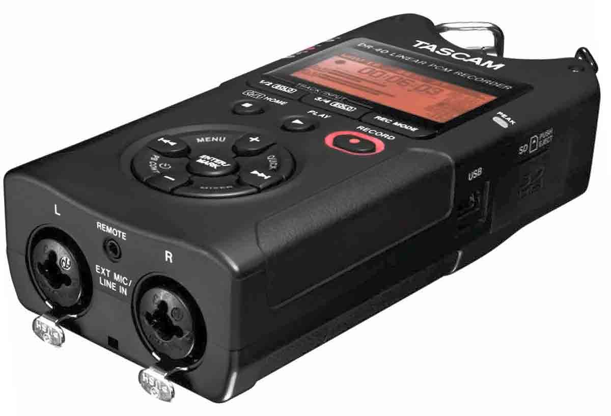 Tascam DR-40 Portable Field Audio Recorder – MKE Production Rental