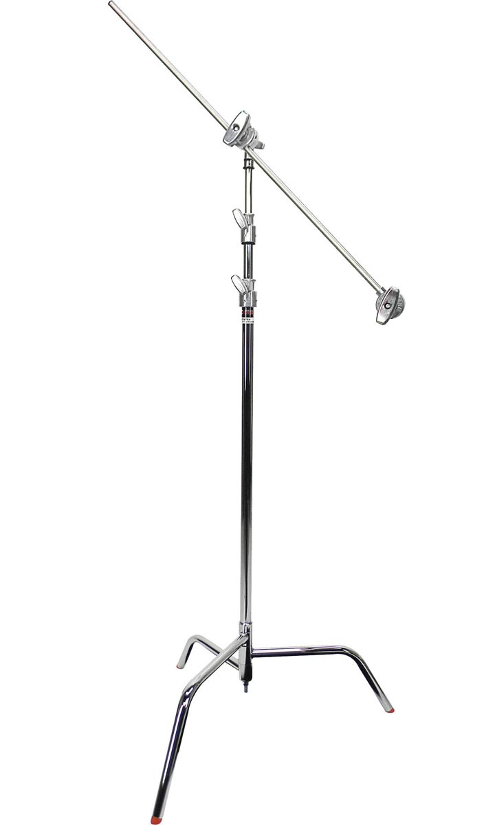40″ C-Stand Century Stand with Arm and Gobo Head – MKE Production Rental